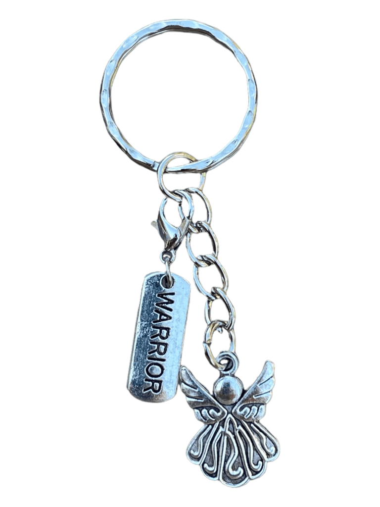 Inspirational Angel key rings - Blessed Keepsakes charm cards