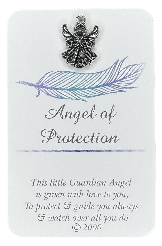 Angel Card – Angel Of Protection 2 - Blessed Keepsakes charm cards