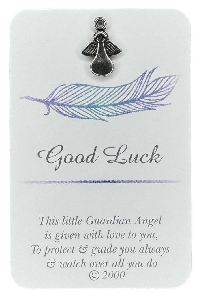 Angel Card – Good Luck 1 - Blessed Keepsakes charm cards