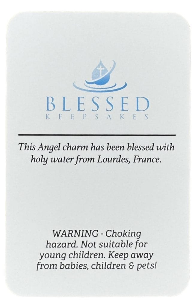 Angel Card – Angel Of Protection 2 - Blessed Keepsakes charm cards